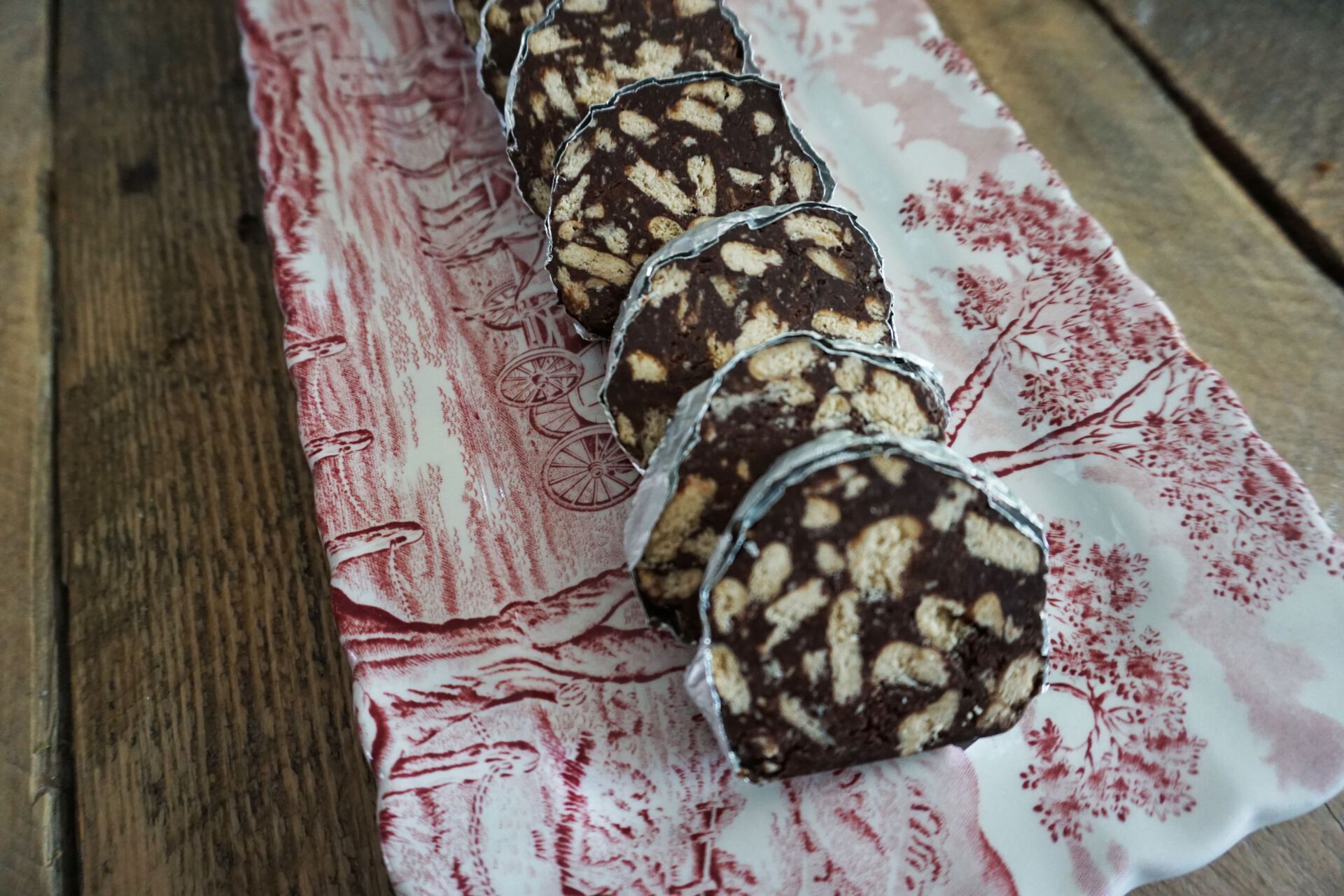 Love at First Bite: Chocolate Salami • A Portuguese Affair